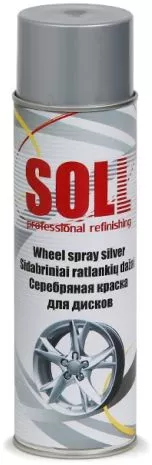 Spray argintiu pentru jante SOLL 0.5 l S700003 - cel.ro
