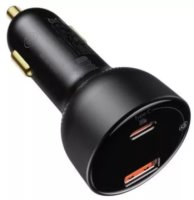 Incarcator auto Baseus Supreme IMK-CCZX-01 2 porturi 1 x USB si 1 x USB ...