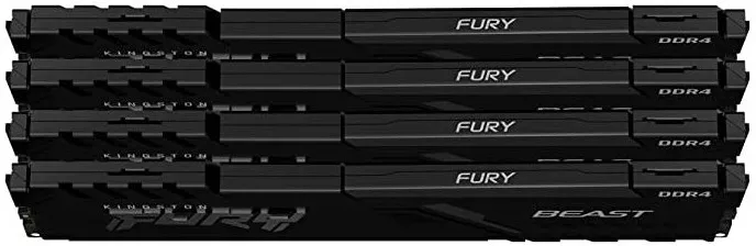 Memorie Kingston FURY Beast 64GB DDR5 5200MHz CL40 Quad Channel Kit