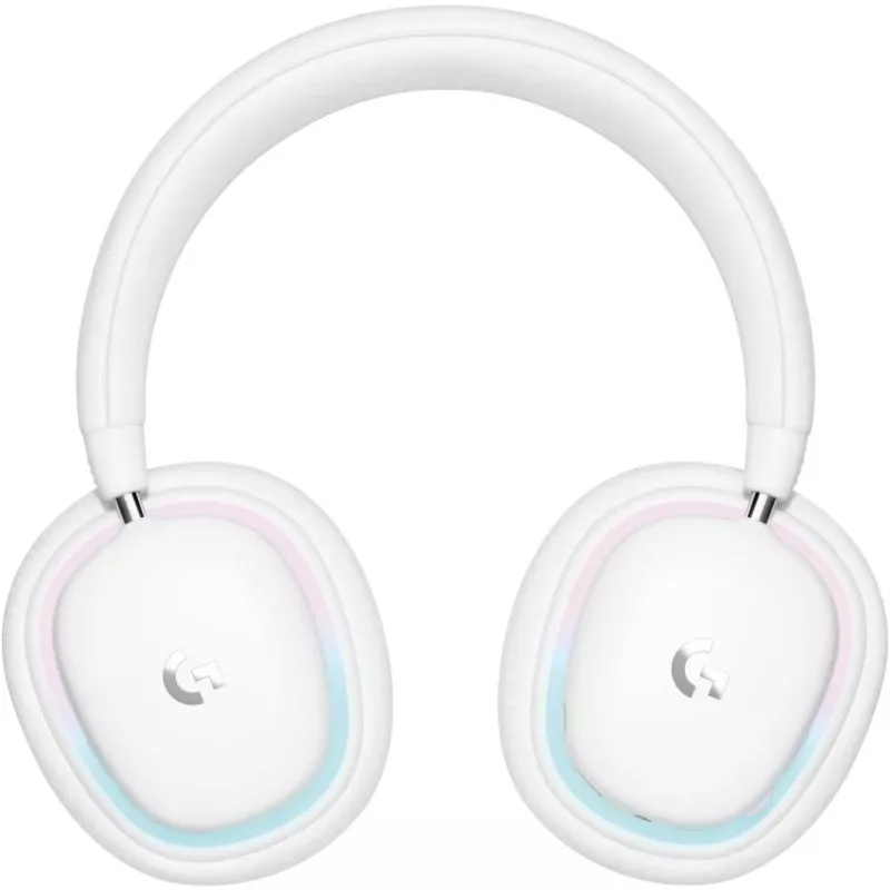 Casti Gaming Logitech G735 Lightspeed Wireless RGB White 981-001083 981 ...