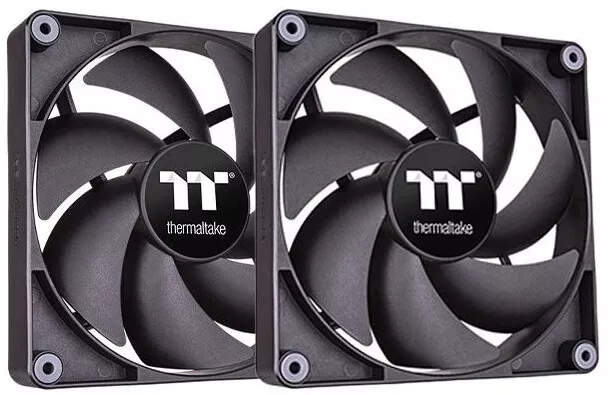 Ventilator / radiator Thermaltake CT140 140mm 2-Fan Pack cl-f148-pl14bl ...