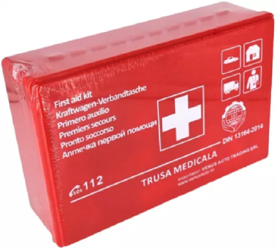 Kit siguranta auto omologat R.A.R cu valabilitate 5 ani - 1x Trusa la ...