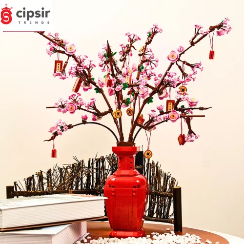 LEGO Floare de piersic in ghiveci accesorii- piese pentru aromaterapie ...