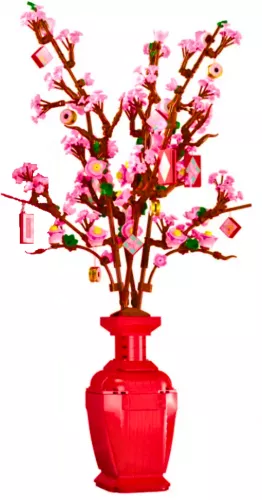 LEGO Floare de piersic in ghiveci accesorii- piese pentru aromaterapie ...