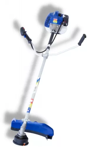 Motocoasa pe benzina albastra 2.5 kw 3.4 cp 43 cc set complet accesorii ...