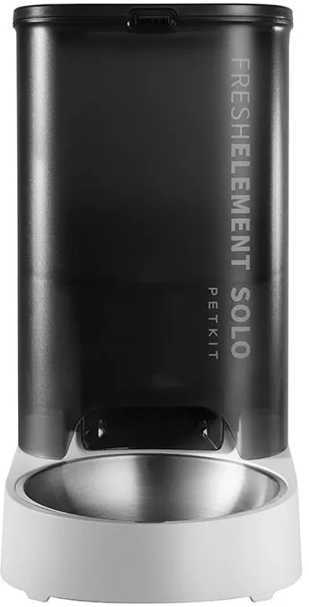 Dozator automat mancare pisici PETKIT Fresh Element Solo 3L aplicatie ...