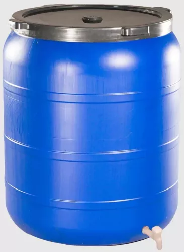 Bidon 300 litri cu robinet si capac prin infiletare Sterk Plastic ...