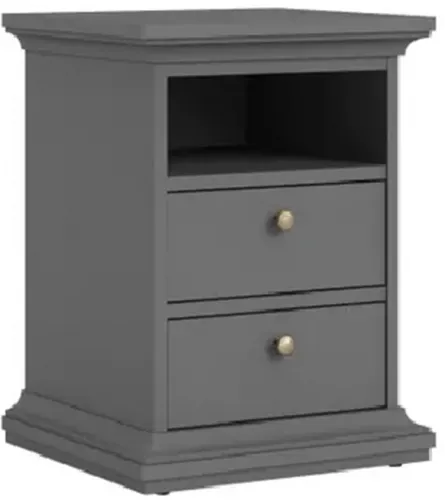 Noptiera gri PARIS 70302 tk-0000263240 - cel.ro