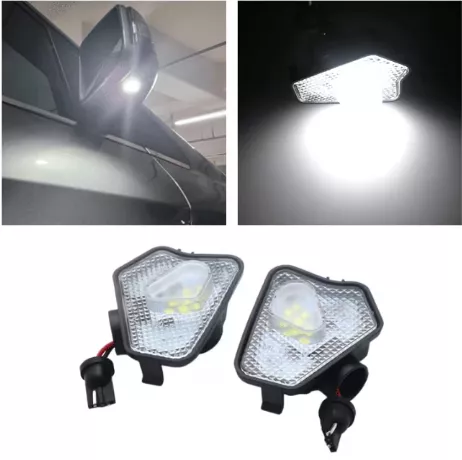 Lampi led puddle lights - sub oglinzi Mercedes-Benz PZ306 - cel.ro