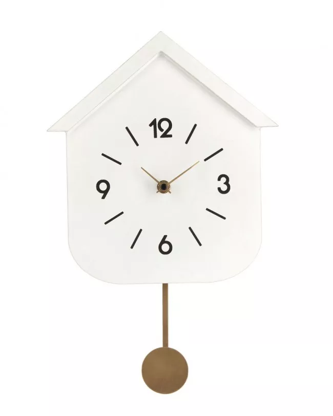 Ceas perete cu pendul 24x5.5x37.5 cm 0182411 - cel.ro