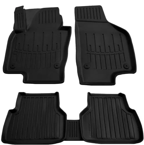 Set covorase auto din cauciuc tip tavita Volkswagen Tiguan I 2007-2015 106048 - cel.ro