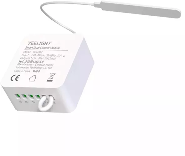 Releu Yeelight Smart Dual Control Module cu Nul ylai002 - cel.ro