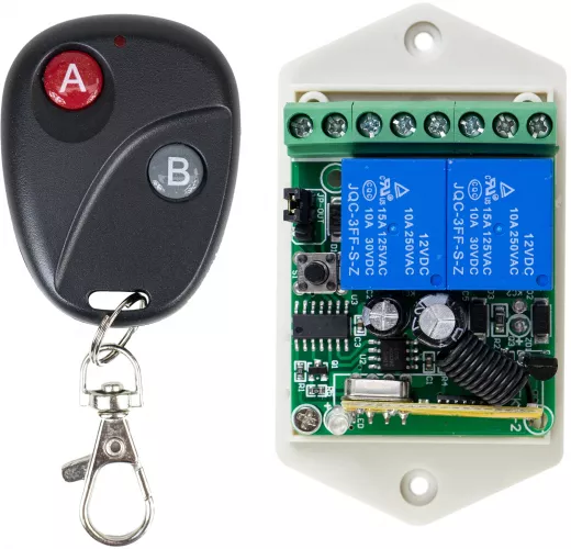 Releu cu telecomanda PNI CA500LR pentru comanda 1 sau 2 usi de garaj ...