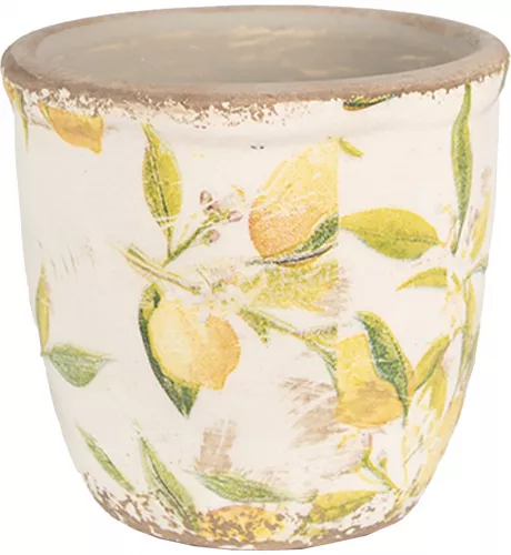 Set 2 ghivece flori ceramica Lamai 14x13 cm 6CE1532M