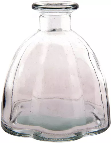 Set 4 vaze flori sticla transparenta 10x10 cm