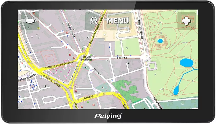 Sistem Navigatie GPS Peiying cu Diagonala de 7 Inch Harta EU si Memorie ...