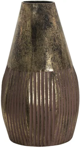 Vaza flori metal cupru 22x38 cm 6Y4519 - cel.ro