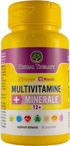 Multivitamine + Minerale 12 + 60 comprimate MMDHTL12 - cel.ro