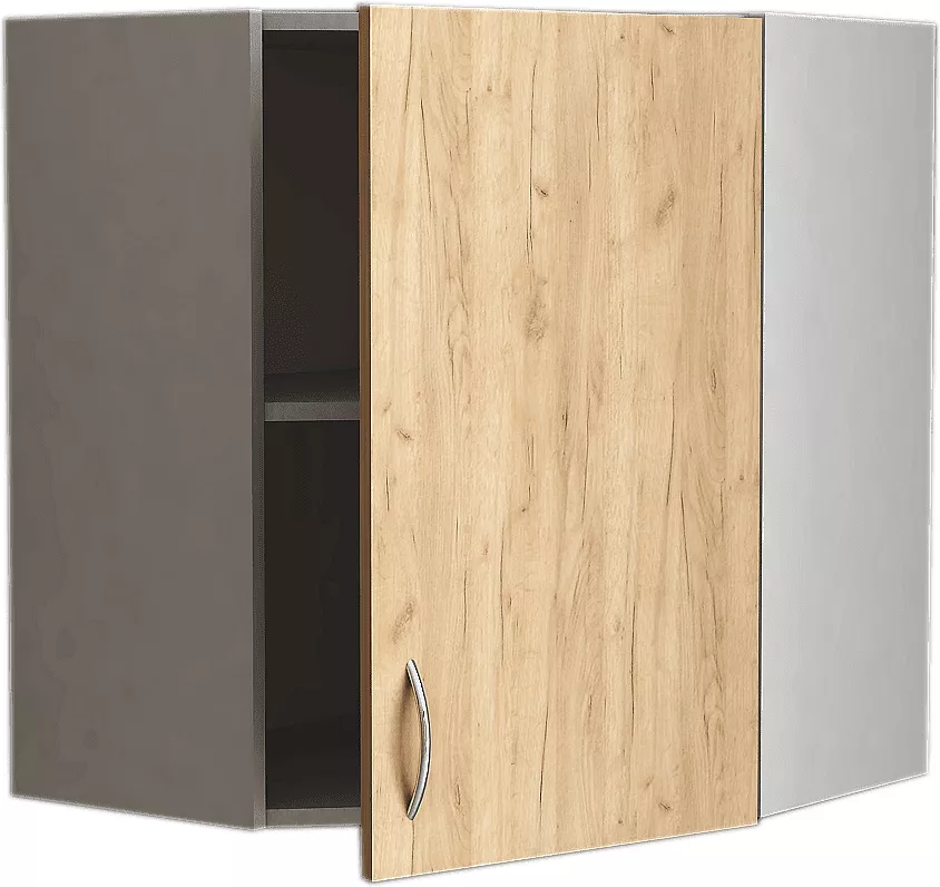 Corp superior coltar de bucatarie Sani Modest B-60 60 x72 cm Alb si ...