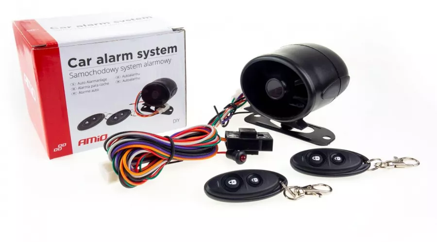 Sistem Alarma auto MINI cu doua telecomenzi la CEL.ro