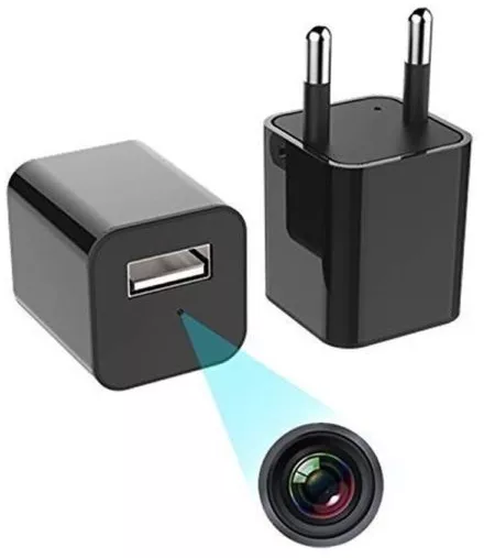 Incarcator USB cu Camera Ascunsa SpyGadget Filmare Full HD 1920x1080p ...