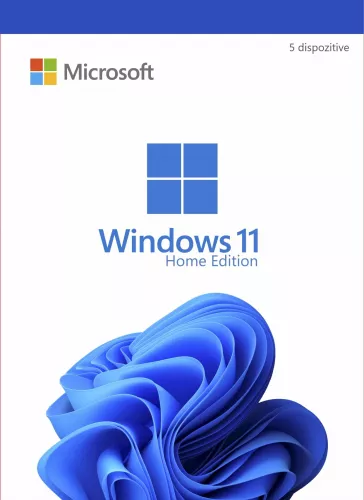 Microsoft Windows 11 Home Retail 5 dispozitive Win11Home5Card - cel.ro