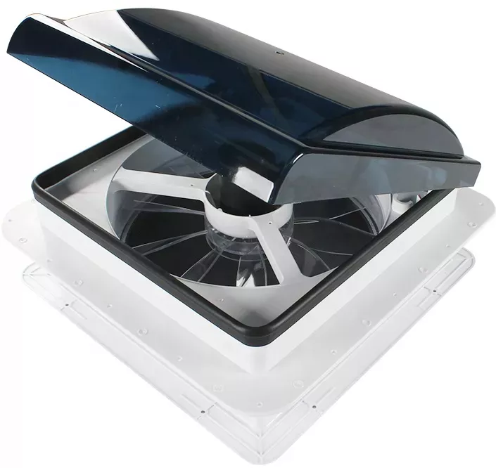 Trapa cu ventilator 12 V functie de in-out air admisie-evacuare aer ...