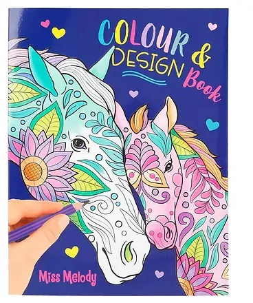 Carte de colorat si design MissMelody i2v5_617689586 - cel.ro