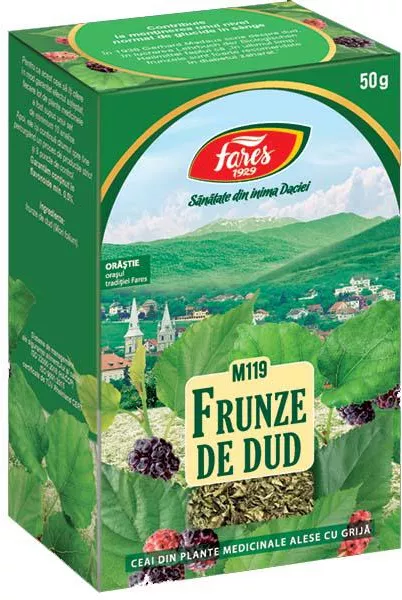 Ceai Dud Frunze 50gr Fares la CEL.ro