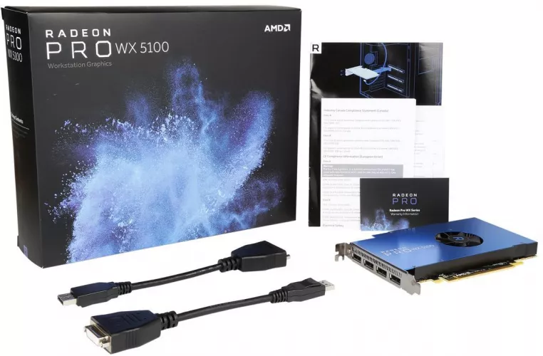 Placa video Workstation AMD Radeon Pro WX 5100 100-505940 8GB 256-bit ...