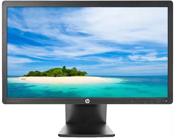 Monitor 22 inch LED HP EliteDisplay E221c Full HD 7 ms DP DVI USB Negru by Gia - cel.ro