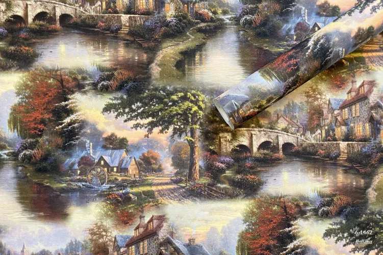 Tapet de vinil model Gradina maro inchis Art.6-1462 61462 - cel.ro