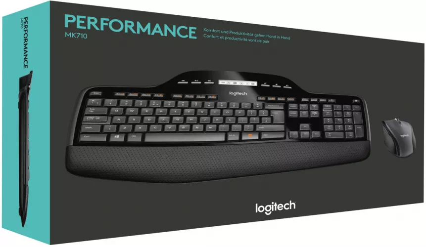 Kit Tastatura +Mouse Wireless LOGITECH MK710 Layout US 920-002442 920 ...