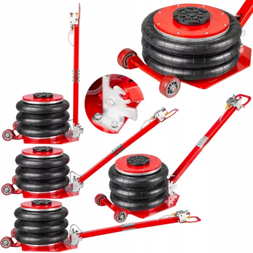 Cric pneumatic 6 Tone cu maner reglabil perna aer pentru vulcanizare 15 ...