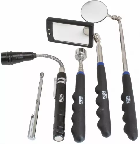 Trusa set control inspectie recuperare 5 piese oglinda magnet lampa ...