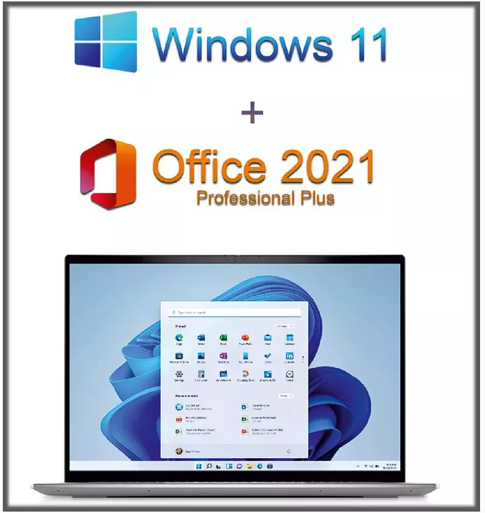 Microsoft Windows 11 Pro 64 bit + Licenta Office 2021 Professional Plus