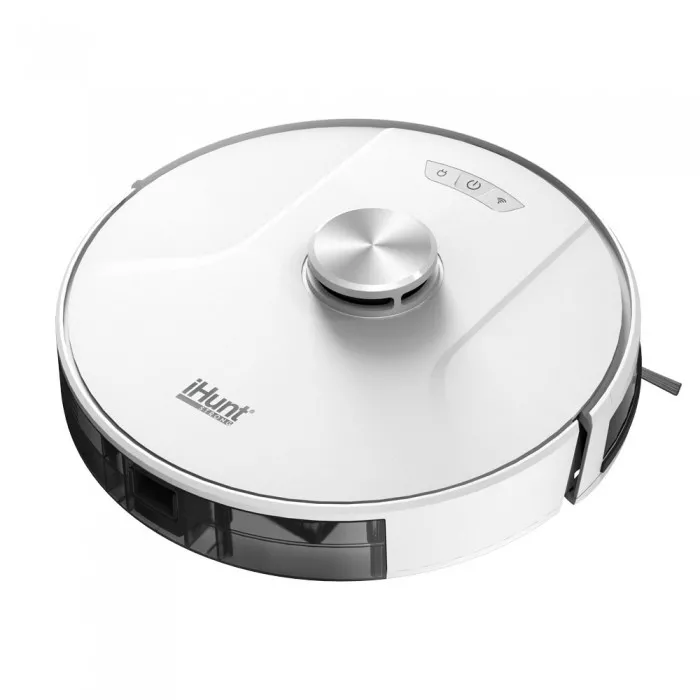 Robot aspirare iHunt Robo Clean PRO cu iHunt 28W 0.6l Home App Alb - cel.ro