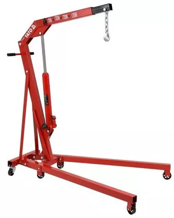 Macara hidraulica tip girafa Yato capacitate 1000 Kg Inaltime ridicare ...