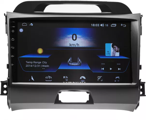 Navigatie AUTONAV ECO Android GPS Dedicata Kia Sportage 2010-2015 Model Classic - cel.ro