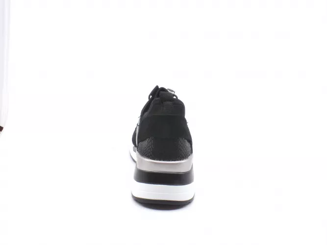 Pantofi dama Maria Conti din piele naturala siret elastic 39 4529-NG-39 ...
