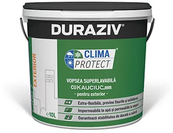 Vopsea lavabila cu Kauciuc pentru Exterior Duraziv 2.5l T0351 - cel.ro