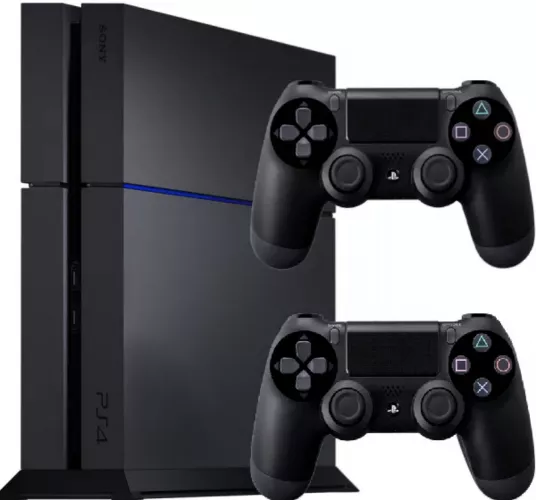 Consola Sony PlayStation 4 PS4 1TB + 2 Controllere Second-Hand la CEL.ro