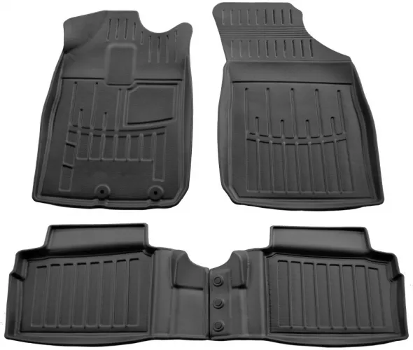 Set covorase auto din cauciuc tip tavita Dacia Spring Electric 2021- 106158 - cel.ro