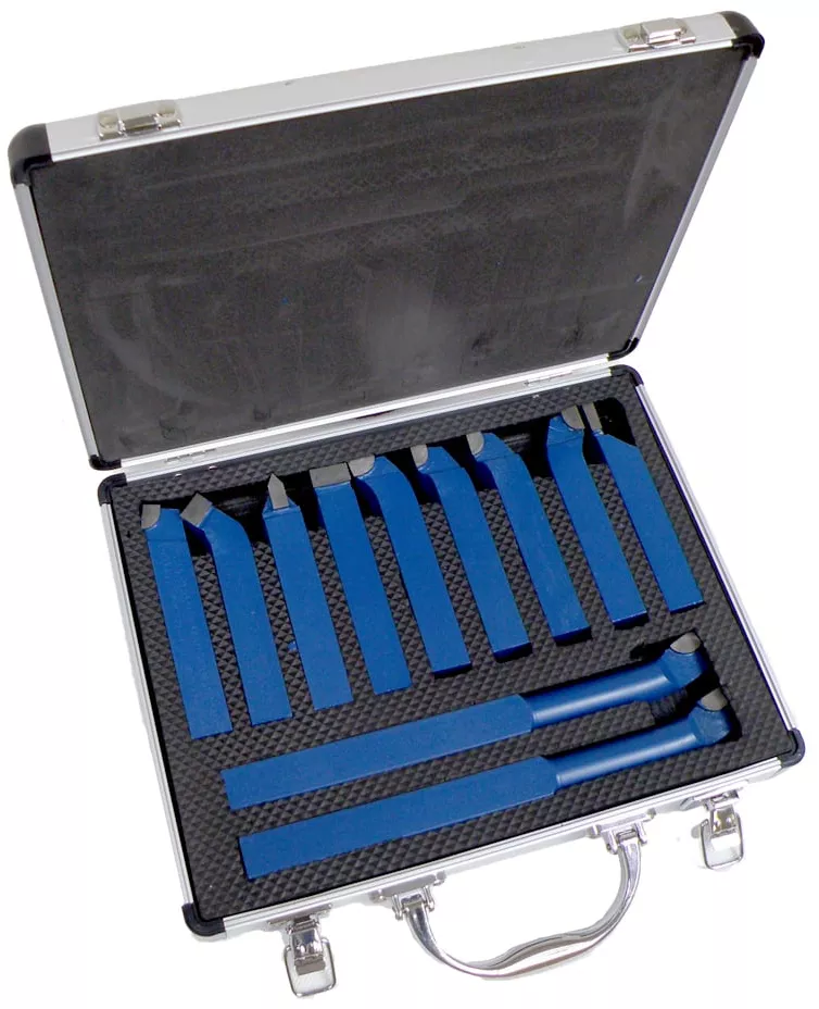 Set cutite strung instrument dalti strunjire 12x12 11piese cu valiza ...