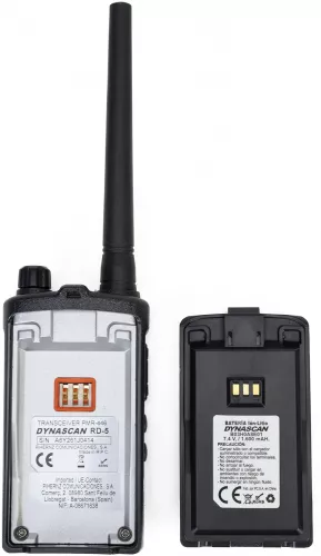 Statie radio portabila PMR PNI Dynascan RD-5 446MHz 0.5W 8 canale Vox Roger - cel.ro