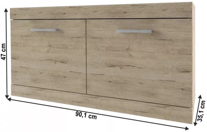 Scrin 2D/90 stejar San Remo ORESTES tk-0000185576