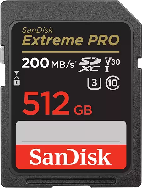 Card de memorie SanDisk Extreme Pro SDXC 512GB R200MB/s W140MB/s - cel.ro