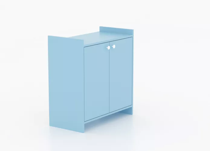 Comoda copii DELIZIA 80x40x85 cm PAL 18mm BLEU by Fichi gtmh_50309461 ...