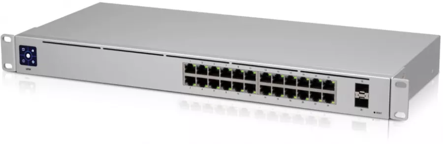 Switch Ubiquiti UniFi Gigabit USW-24 24 port 10/100/1000 Mbps USW-24 ...