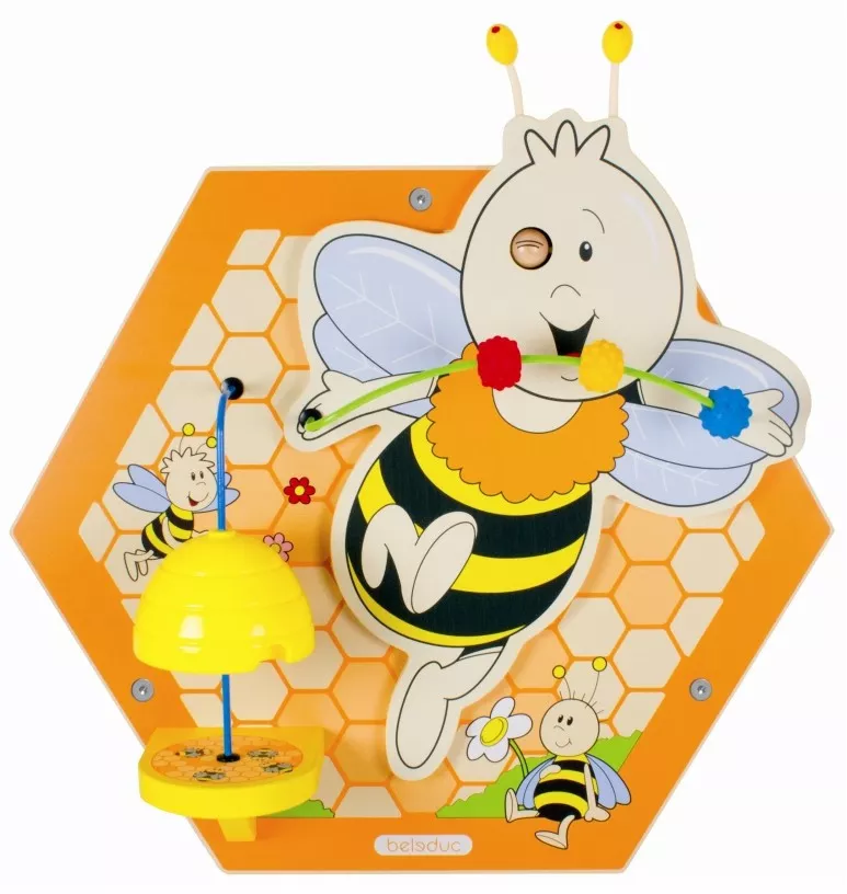 Aplicatie de perete Albinuta Harnica abilitati motorii - Beleduc ...